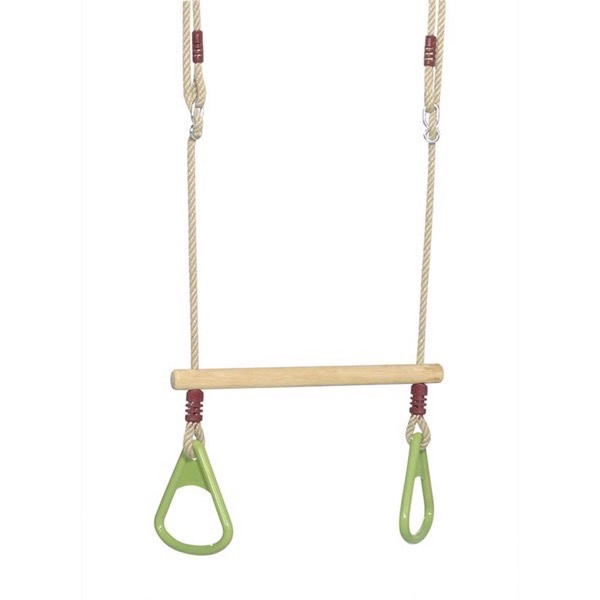 Legepladser, trampoliner, gummifliser, vippedyr og legetårne.